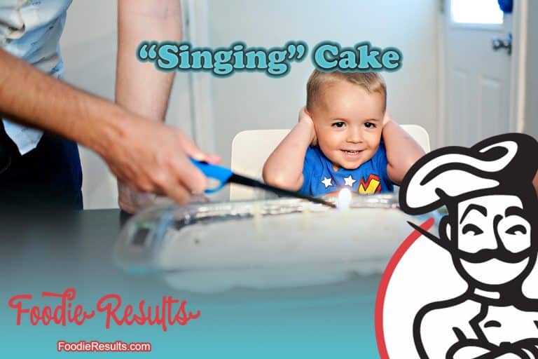 "Singing" Cake - Foodie Results